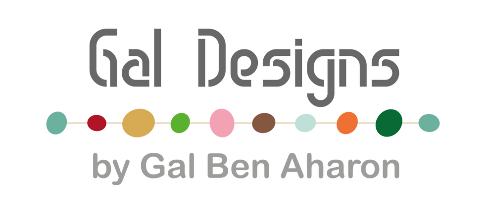 גל דיזיינס- חנות וסטודיו לעיצוב וייצור מוצרים צבעוניים ושמחים לבית ...